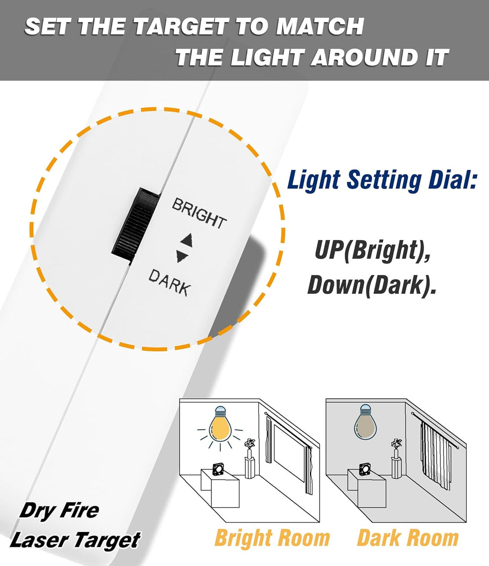 Dry Fire Training System - Laser Cartridge & Electronic Target Kit wit ...